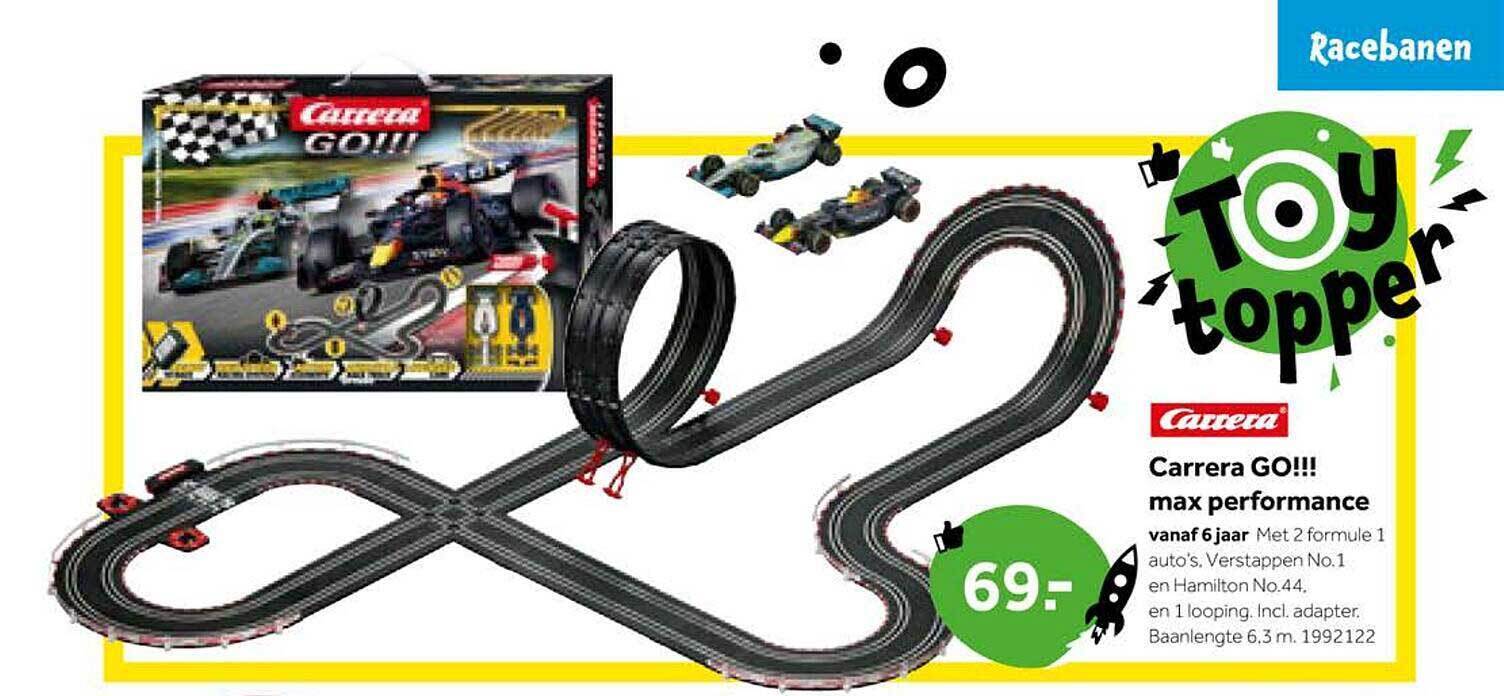 Carrera go!!! max performance aanbieding bij Intertoys