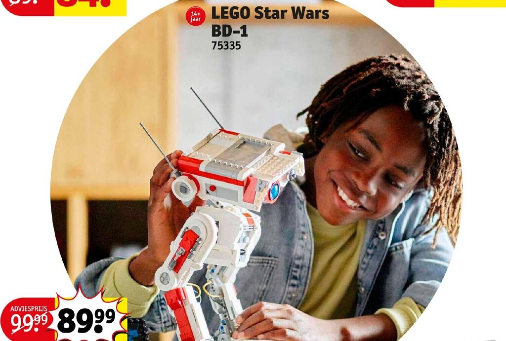 Lego star wars BD-1 75335 aanbieding bij Kruidvat