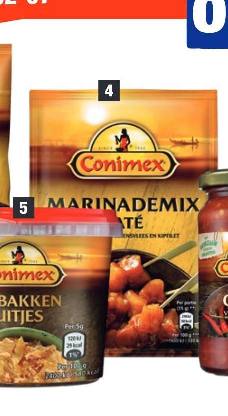 Conimex marinademix saté aanbieding bij ALDI