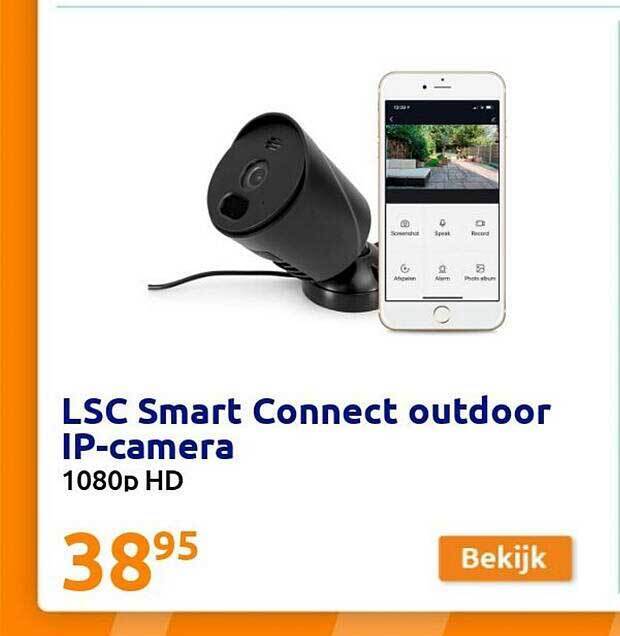 Lsc smart connect outdoor ip-camera aanbieding bij Action