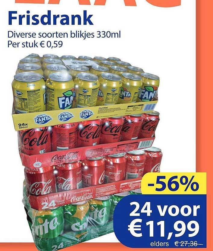 Frisdrank aanbieding bij Die Grenze