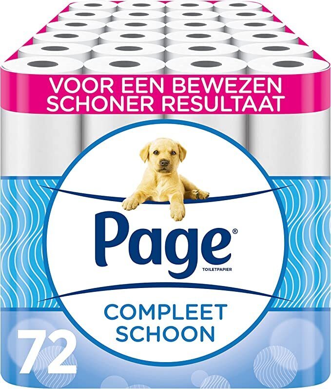 Page wc papier - compleet schoon toiletpapier -... aanbieding bij Amazon