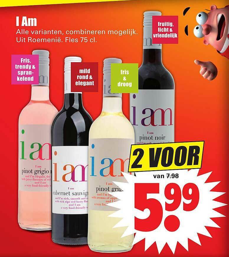 I Am Pinot Grigio Rosé, Cabernet Sauvignon, Pinot Grigio Of Pinot Noir ...