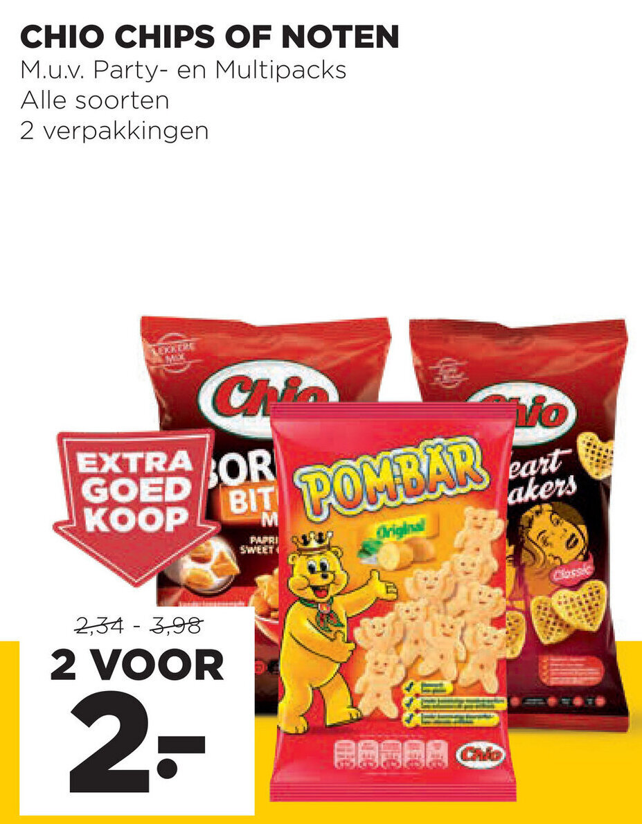 Chio Chips aanbieding bij Jumbo
