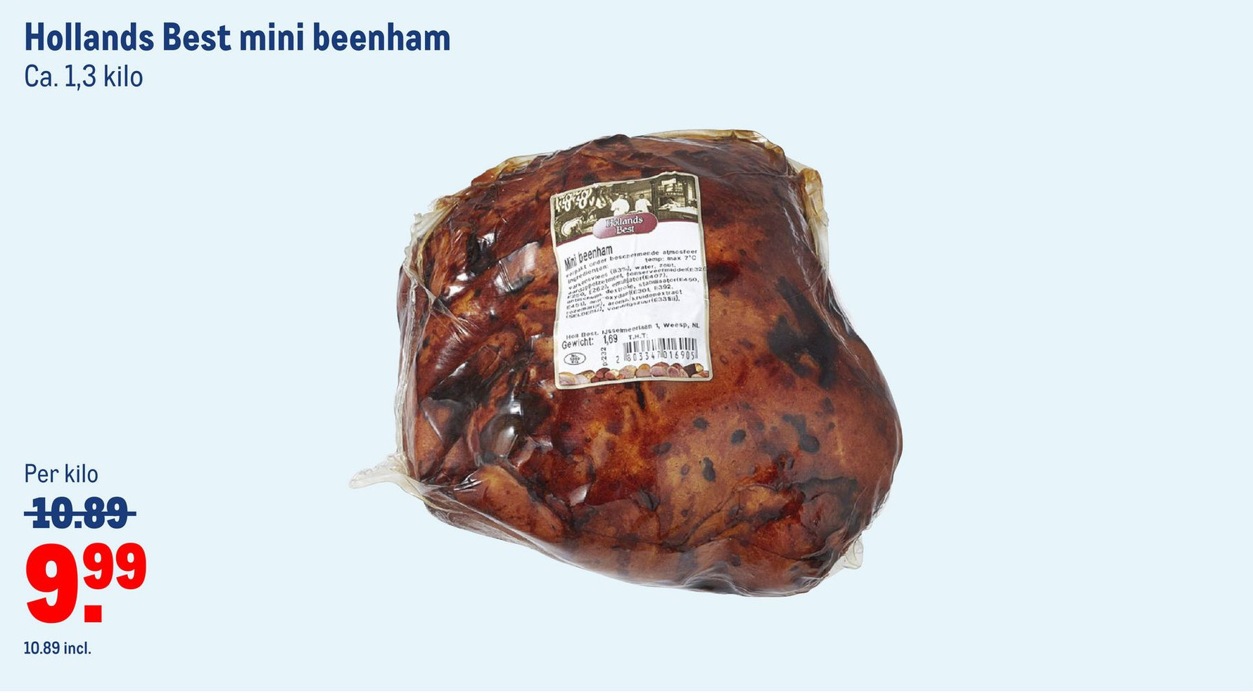Hollands best mini beenham aanbieding bij Makro