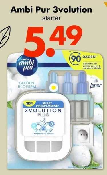Ambi pur 3volution aanbieding bij Wibra