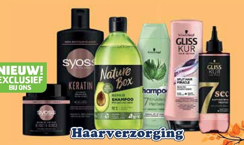 Haarverzorging aanbieding bij Trekpleister