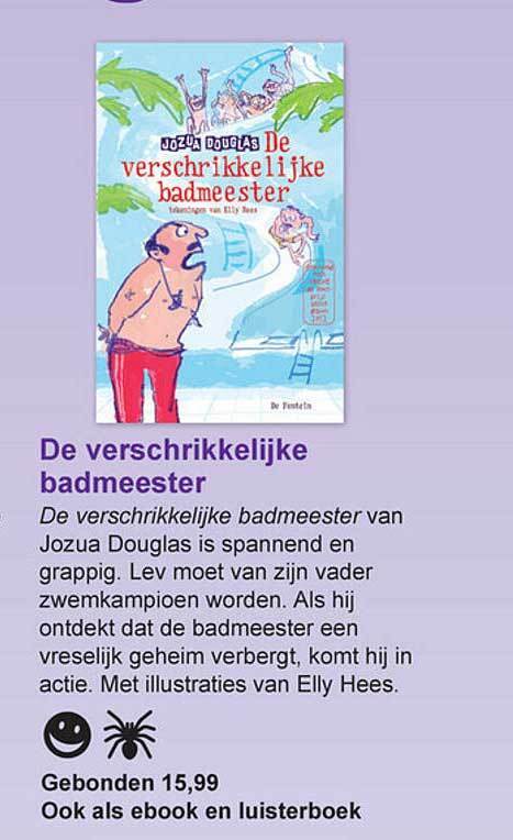 De verschrikkelijke badmeester - jozua douglas aanbieding bij Libris
