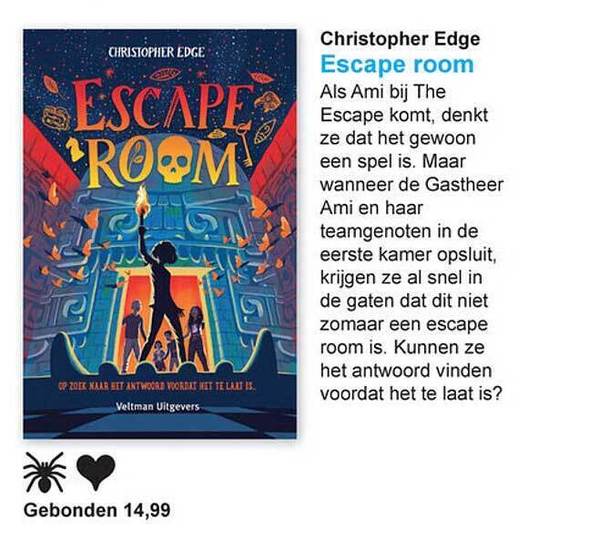 Christopher edge escape room aanbieding bij Libris