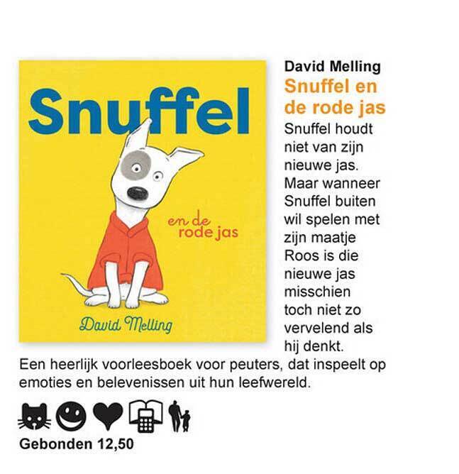 David melling snuffel en de rode jas aanbieding bij Libris
