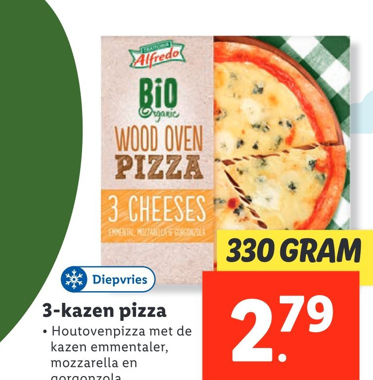 3-kazen pizza aanbieding bij Lidl