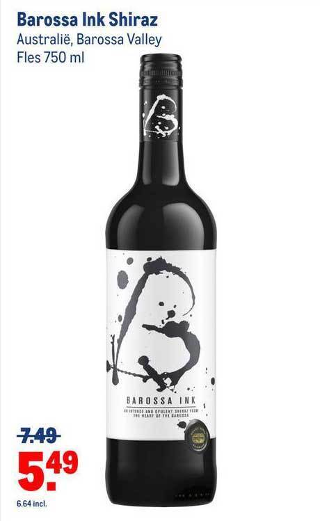 Barossa ink shiraz aanbieding bij Makro