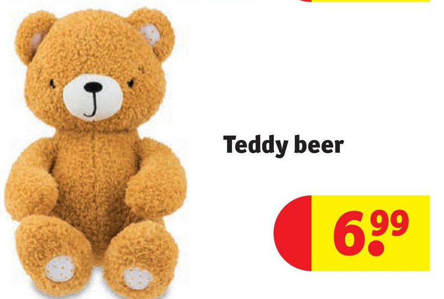 Teddy beer aanbieding bij Kruidvat