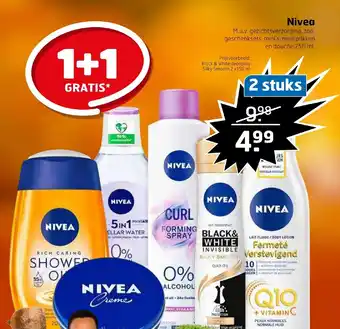 Nivea 1+ 1 gratis aanbieding bij Trekpleister