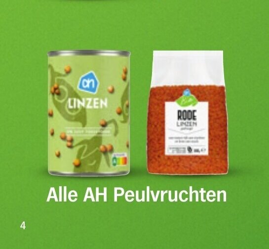 Alle AH Peulvruchten aanbieding bij Albert Heijn