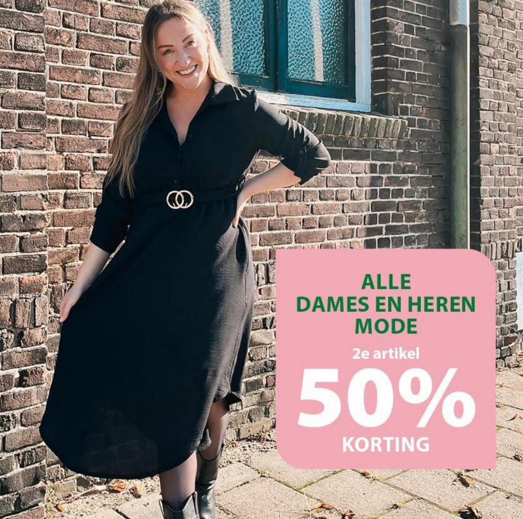 All dames en heren mode 2e artikel aanbieding bij terStal