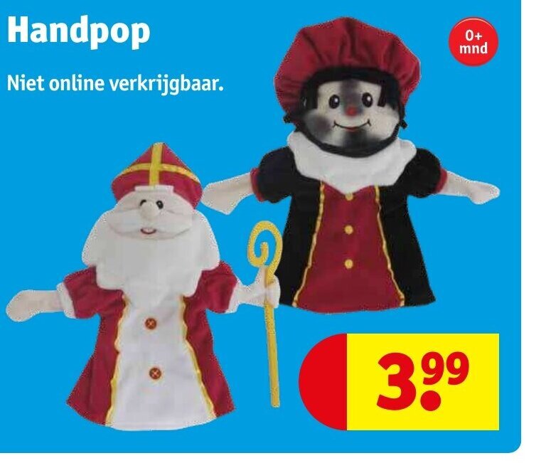 Handpop aanbieding bij Kruidvat