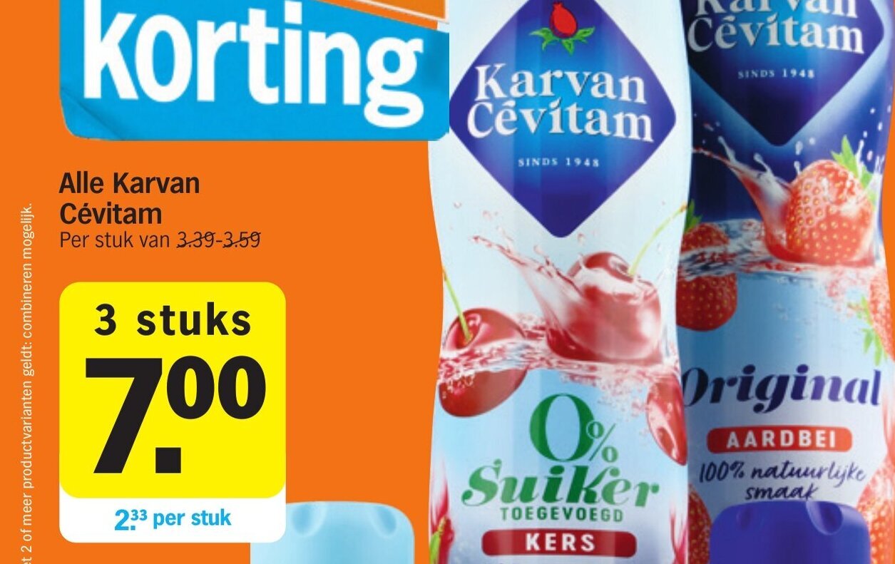 All Karvan Cevitam 3 stuks aanbieding bij Albert Heijn