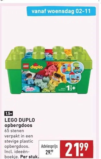 Lego duplo aanbieding bij ALDI