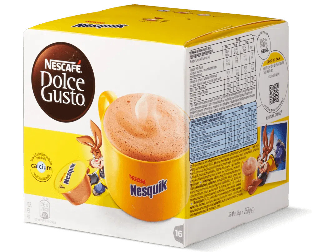 Nescafé dolce gusto nesquik cups aanbieding bij Picnic
