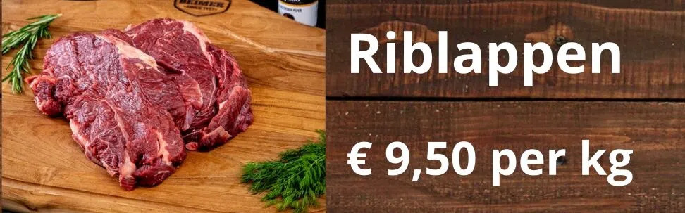 Riblappen aanbieding bij Beimer