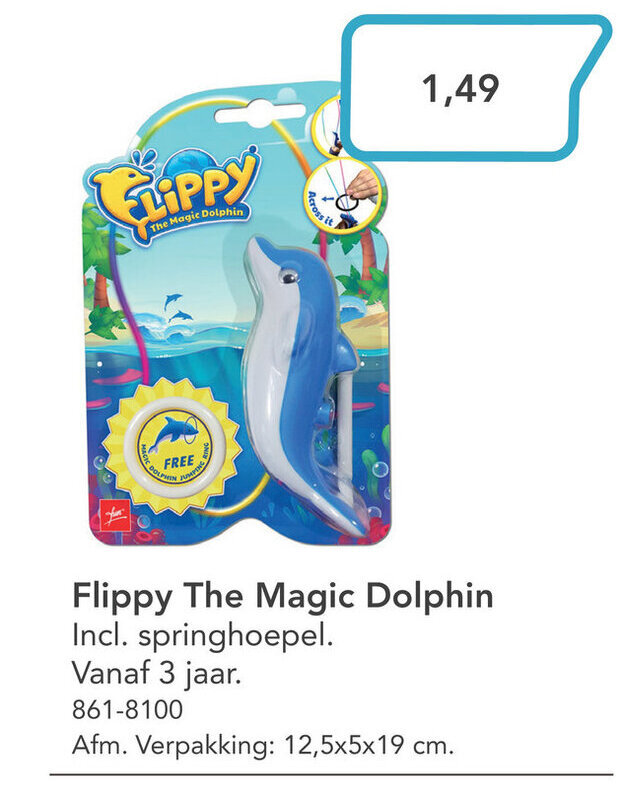 Flippy The Magic Dolphin aanbieding bij Marskramer