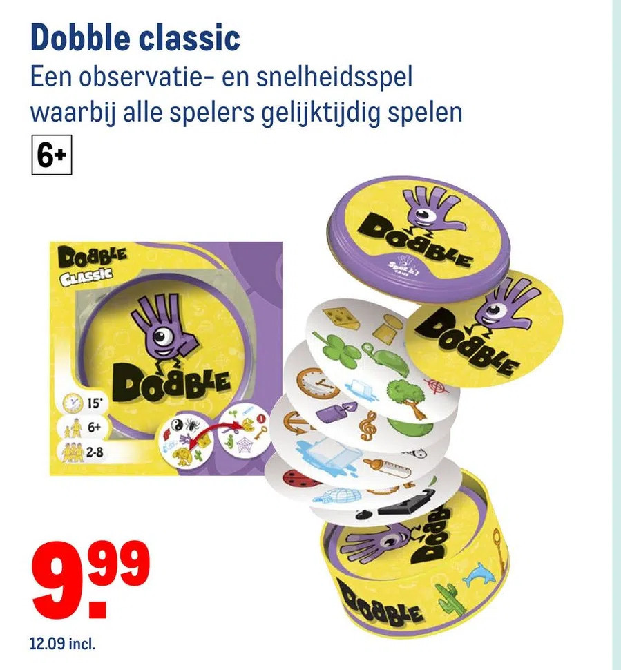 Dobble classic aanbieding bij Makro