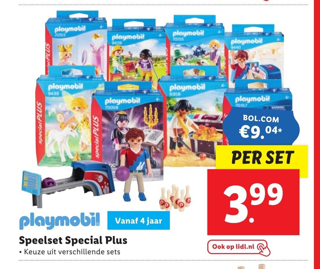 Playmobil Speelset Special Plus aanbieding bij Lidl