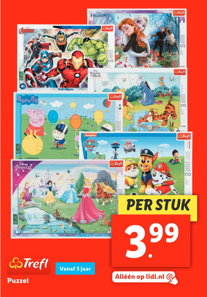 Puzzel aanbieding bij Lidl