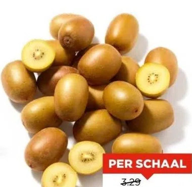 Gele kiwi's aanbieding bij Vomar Voordeelmarkt
