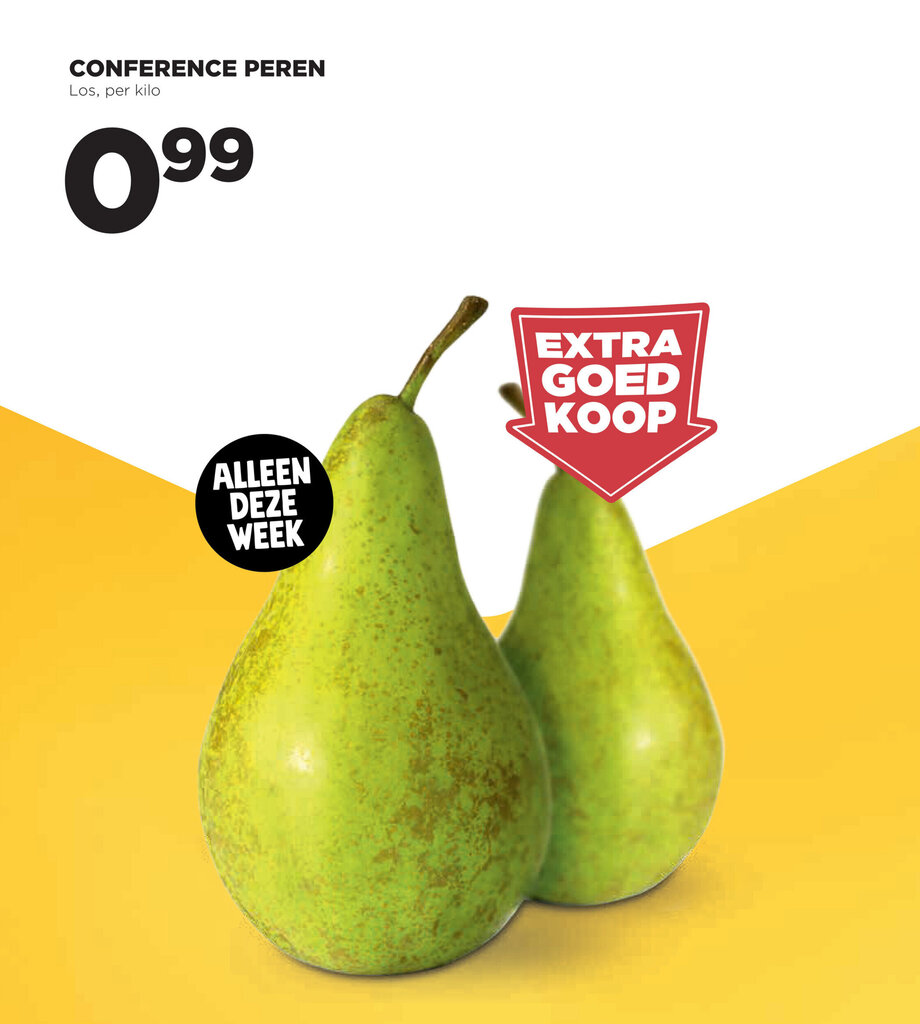 Conference peren 1kg aanbieding bij Jumbo