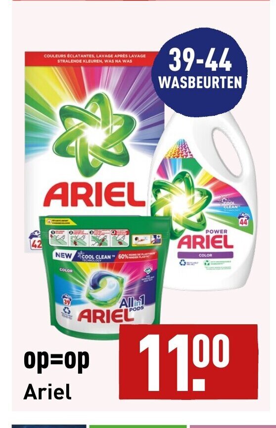 Ariel aanbieding bij ALDI
