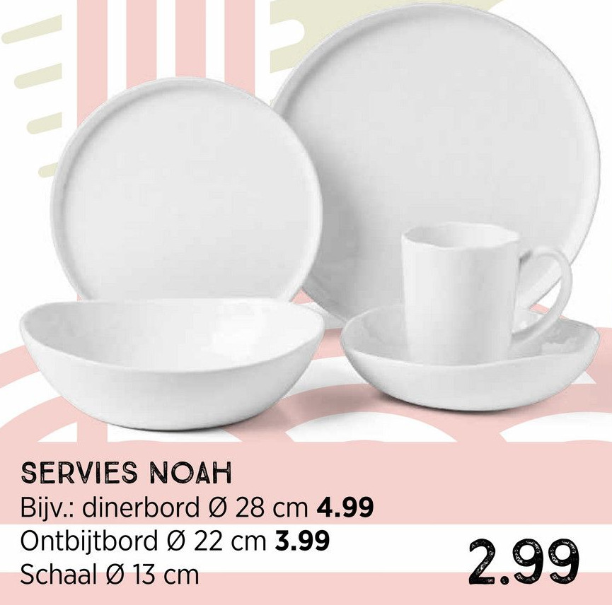 Servies Noah aanbieding bij Xenos