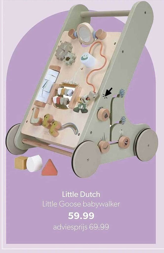 Little dutch little goose babywalke aanbieding bij Wehkamp