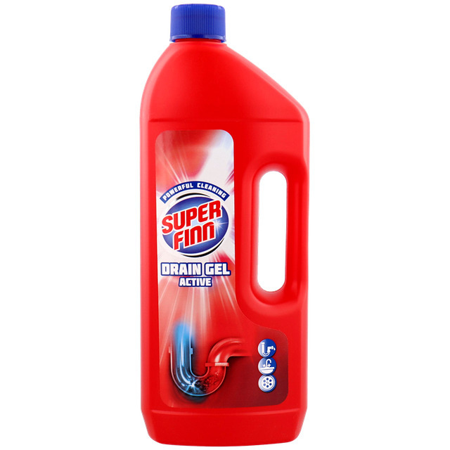 Superfinn vloeibare ontstopper 1L aanbieding bij Action