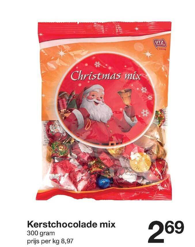 Kerstchocolade mix aanbieding bij Zeeman