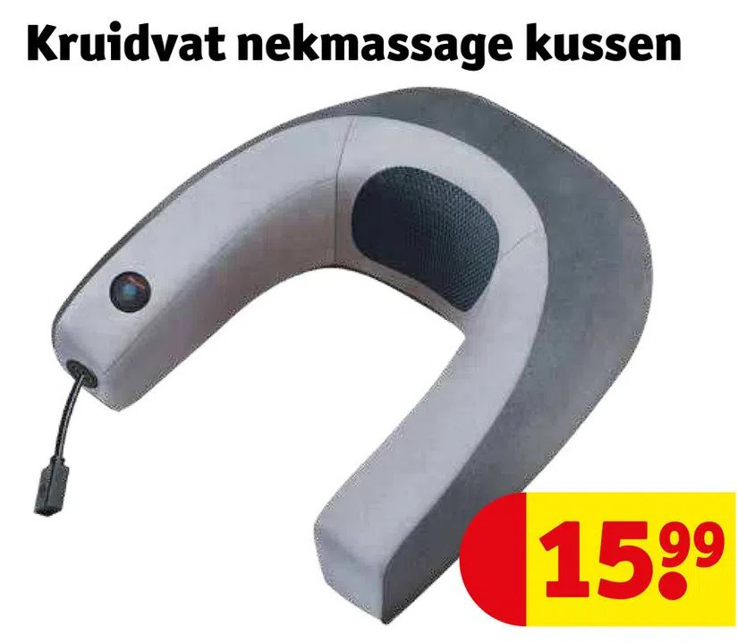 Kruidvat nekmassage kussen aanbieding bij Kruidvat