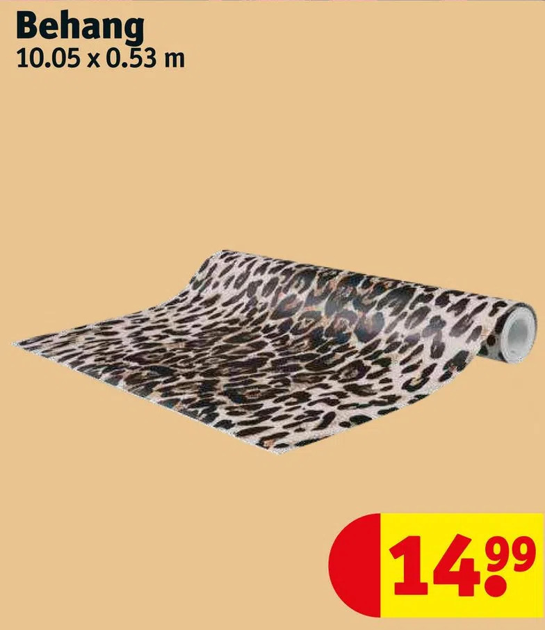 Behang aanbieding bij Kruidvat