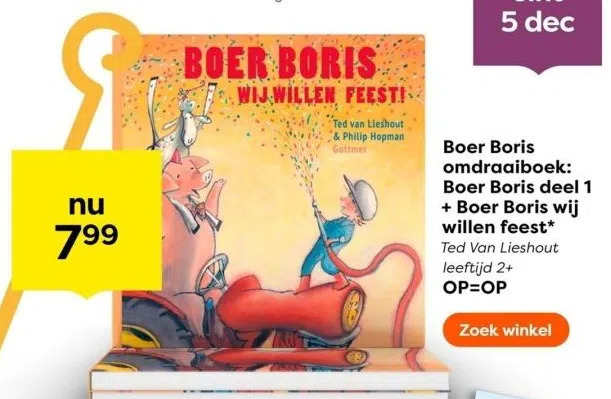 Boer boris omdraaiboek: boer boris deel 1 + boer boris wij willen feest ...
