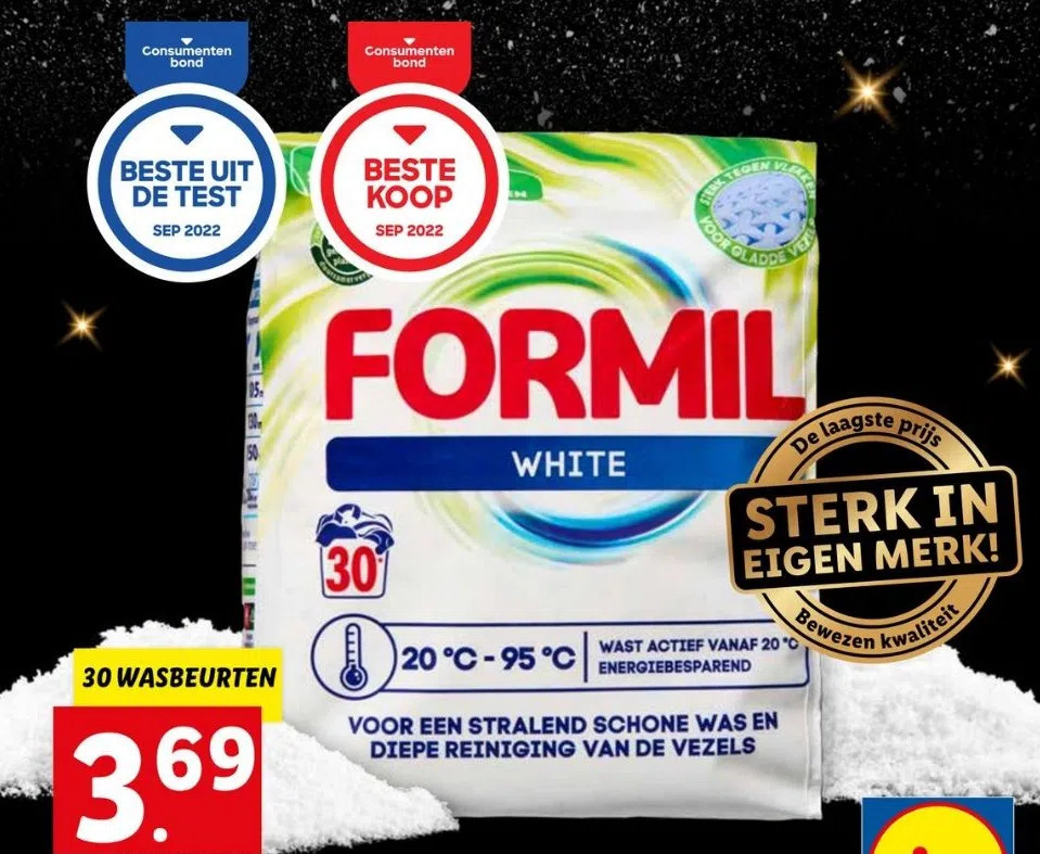Formil white aanbieding bij Lidl