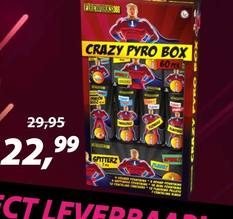 Crazy pyro box aanbieding bij TuinWereld