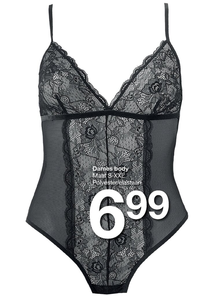 Dames body aanbieding bij Zeeman