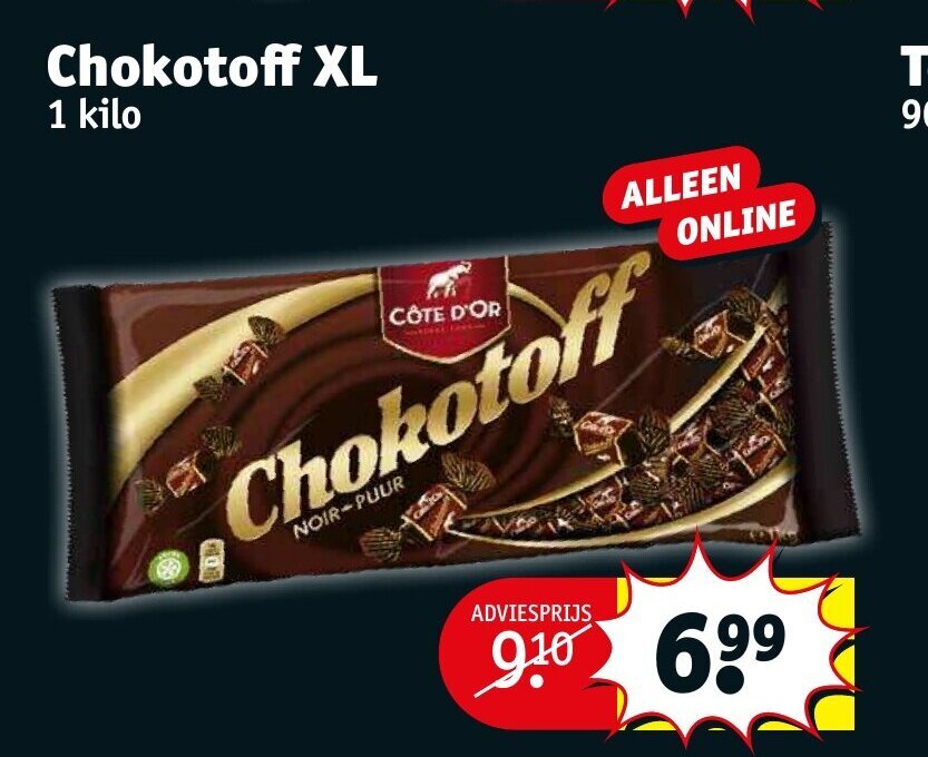 Chokotoff XL 1kilo aanbieding bij Kruidvat