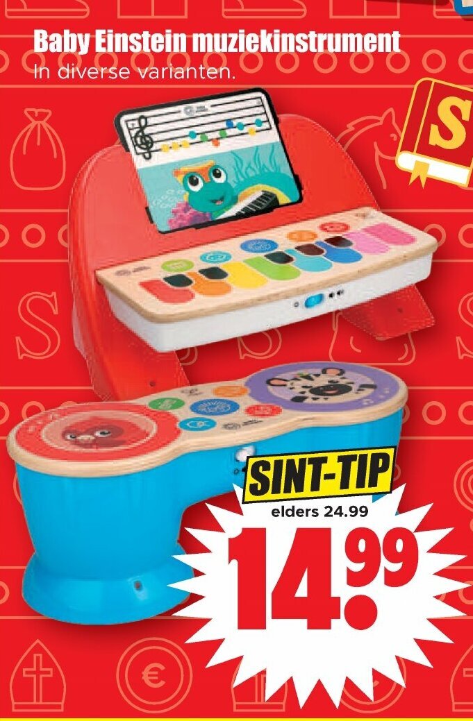 Baby einstein muziekinstrument aanbieding bij Dirk