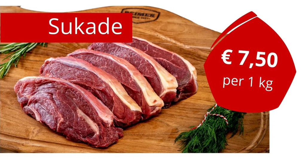 Sukade aanbieding bij Beimer