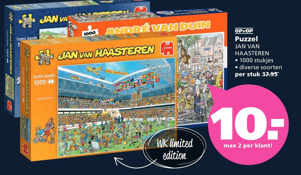 Puzzel jan van haasteren aanbieding bij Ranzijn