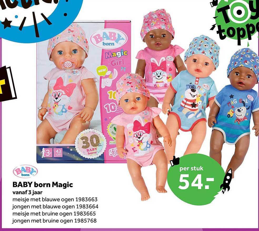 Baby born magic aanbieding bij Intertoys