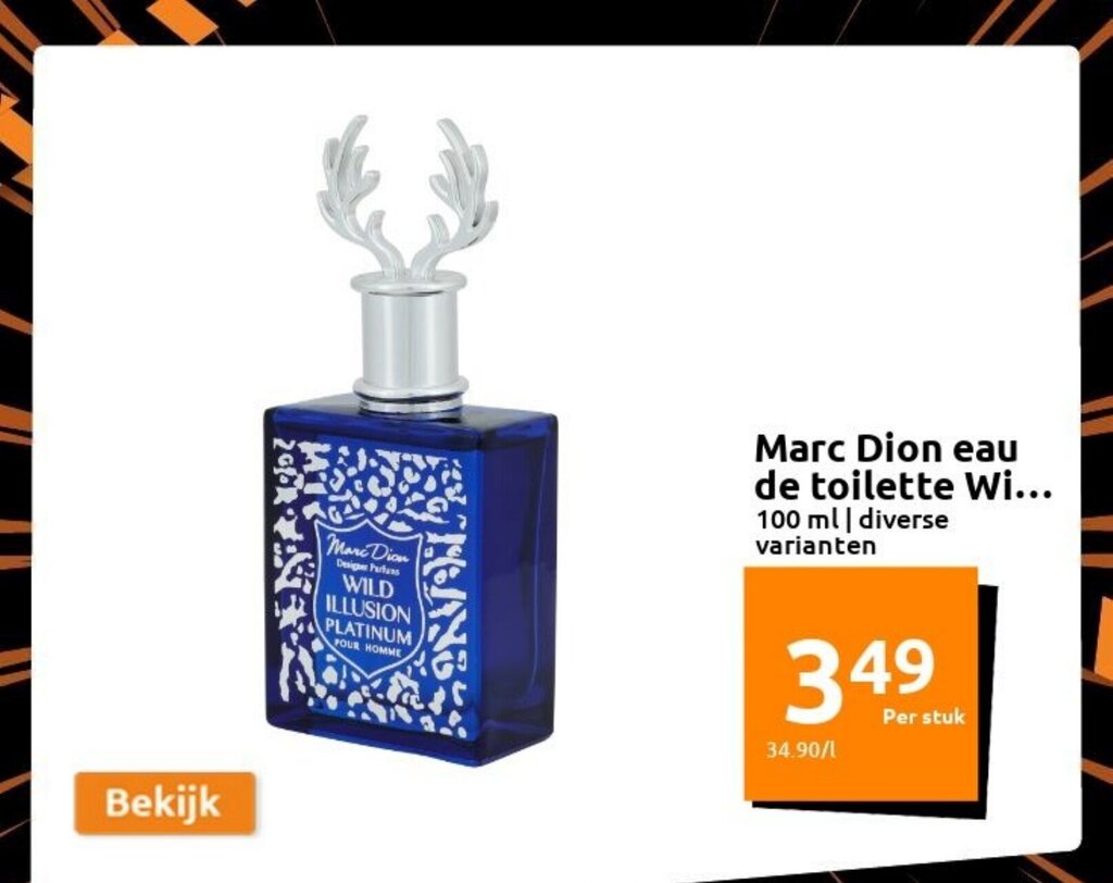 Marc Dion eaude toilette Wild Illusion 100 ml per stuk aanbieding bij ...