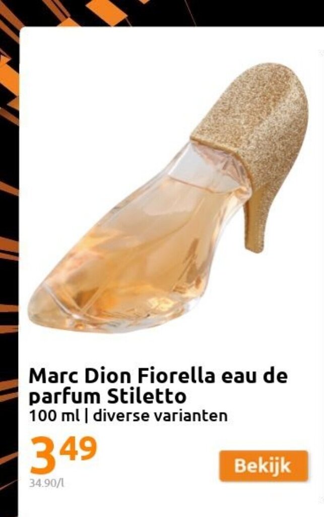 Marc Dion Fiorella eau de parfum Stiletto 100 ml aanbieding bij Action