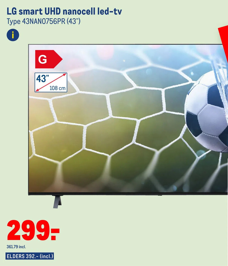 Lg smart uhd nanocell led-tv aanbieding bij Makro